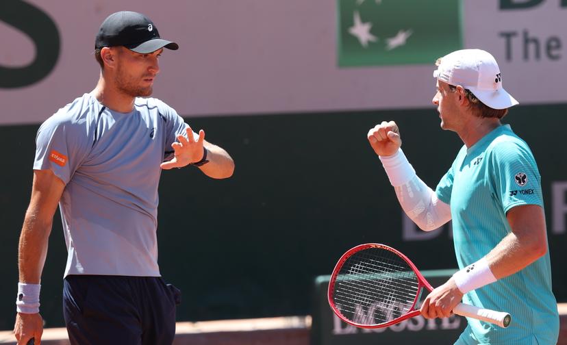 Roland Garros - Bergs en Collignon kloppen Sander Gillé in Belgisch ...